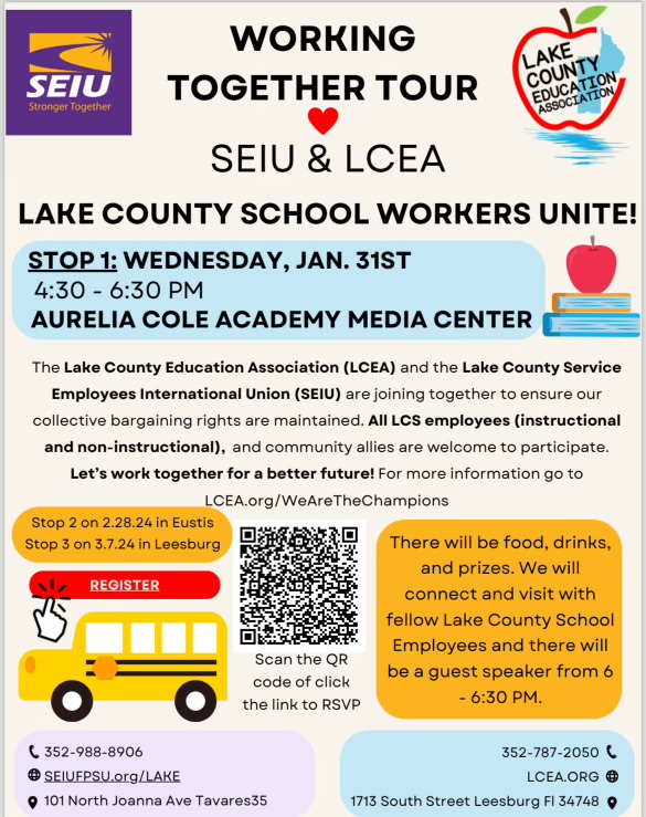 Lake County Schools – SEIU Florida Public Services Union